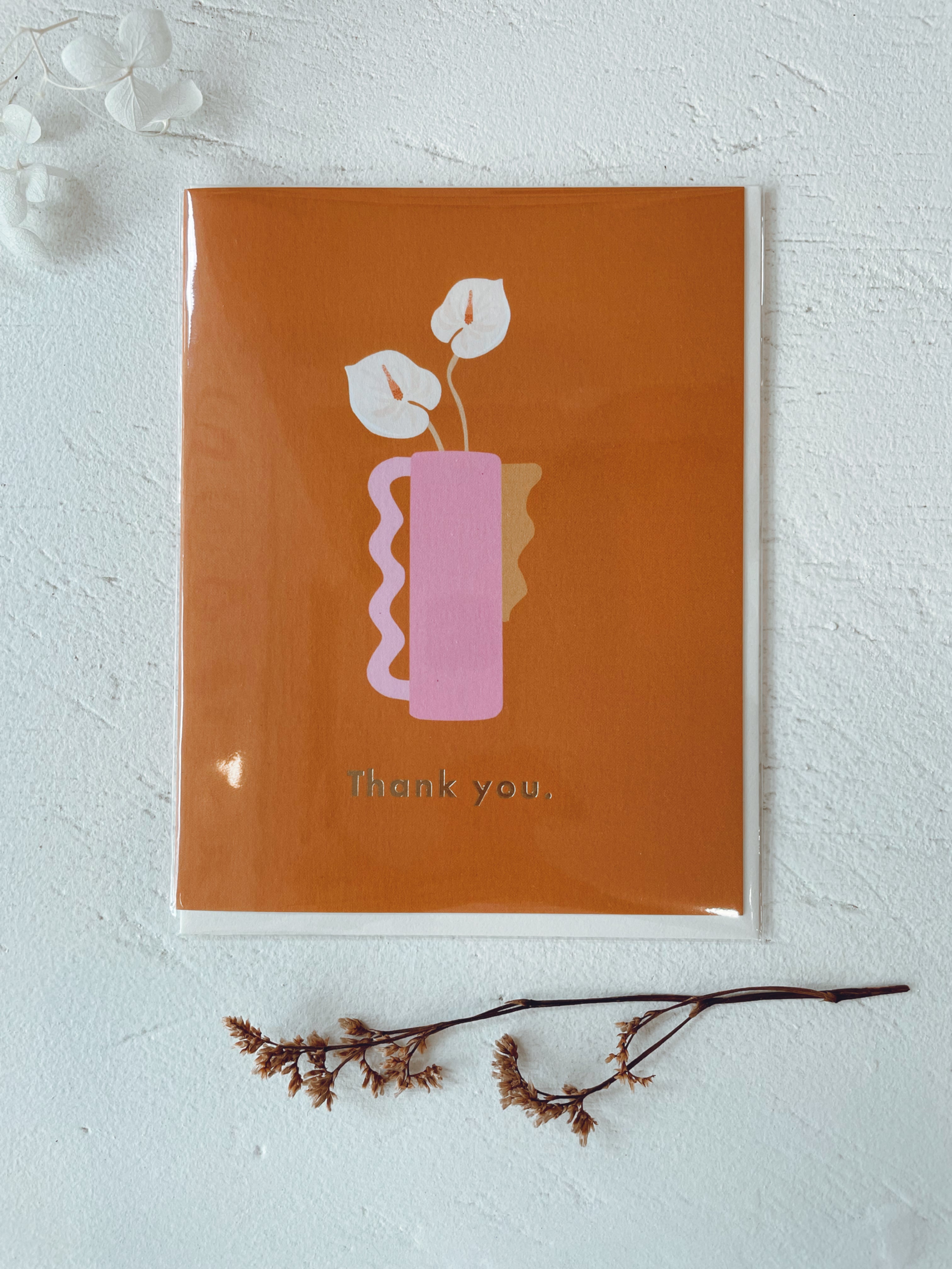 Card - Thank You Tailflower – Grounded Store
